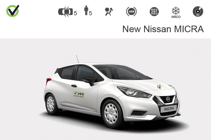 Aanbiedingen en offertes huurauto | yes rent a car Samos